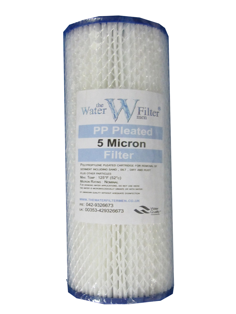 10 Inch Jumbo Pleated Reusable Water Filter Cartridge – Water Filter Men